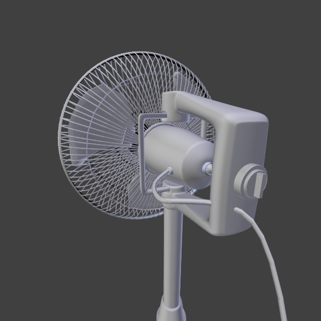 3d Model Electric Fan