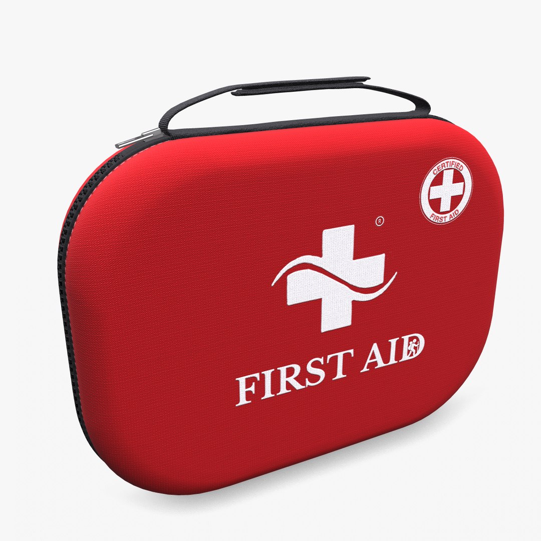 3D Model First Aid Kit Low-poly PBR - TurboSquid 2000255