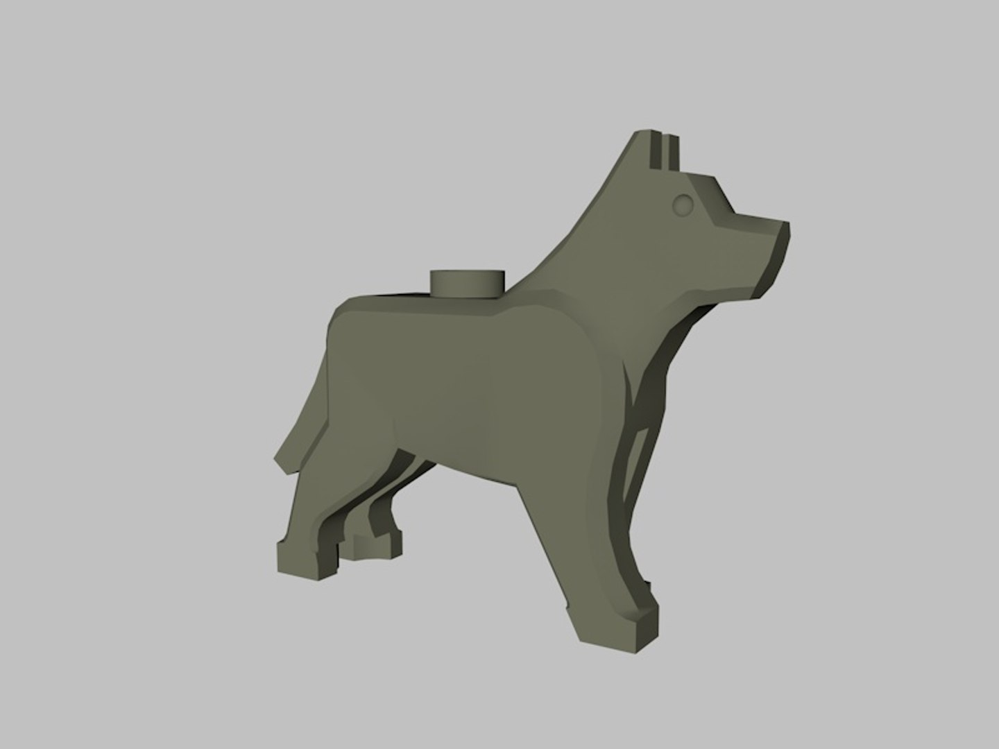 Lego Wolf 3D Model - TurboSquid 1193845