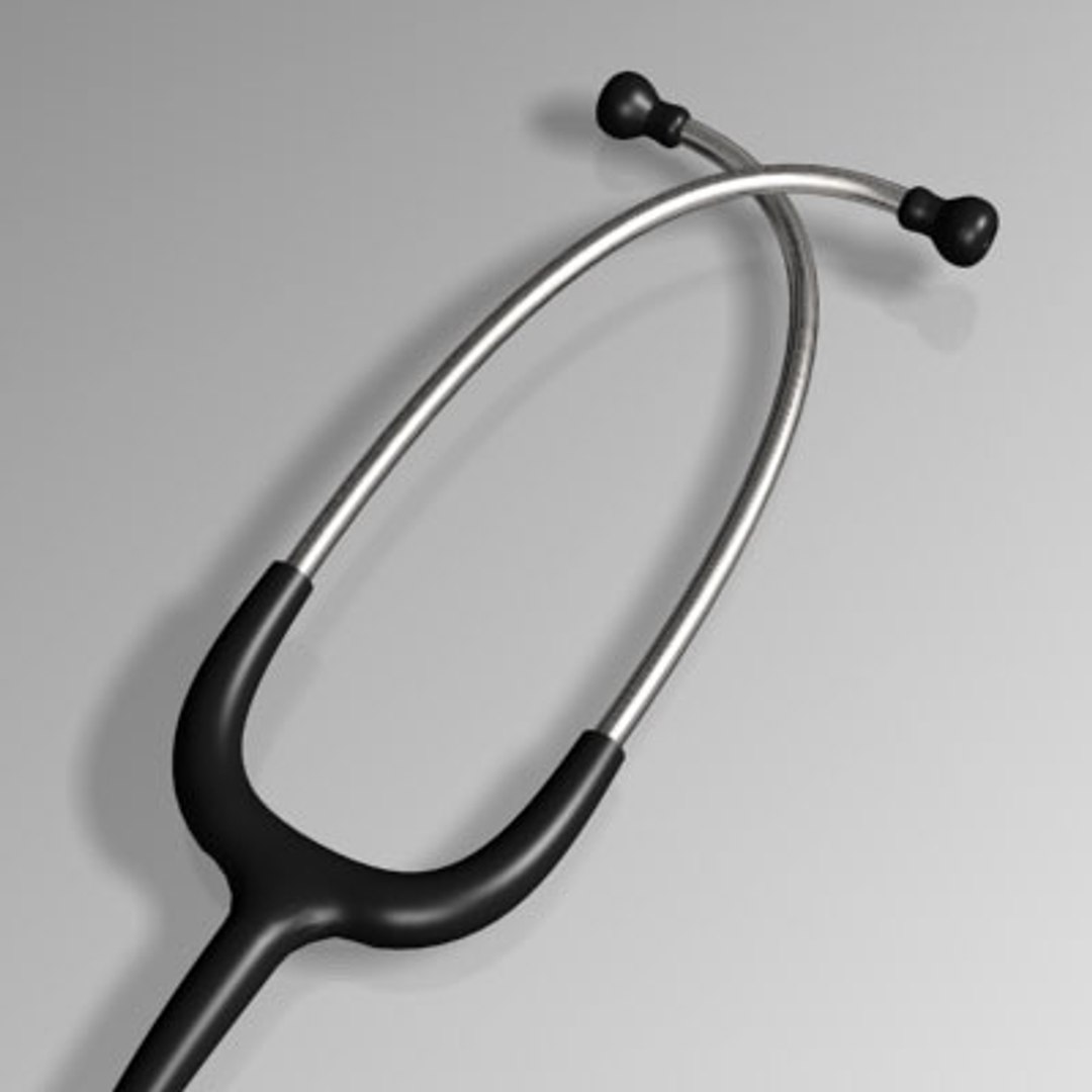 3d Stethoscope Doctors Model