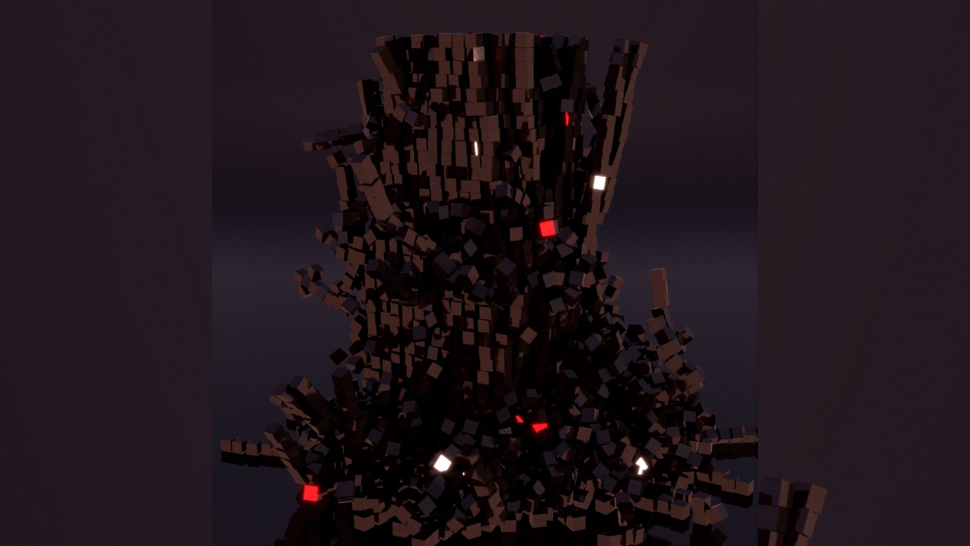 3D Falling Cubes - TurboSquid 2001705