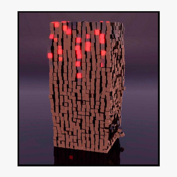 3D Falling Cubes - TurboSquid 2001705