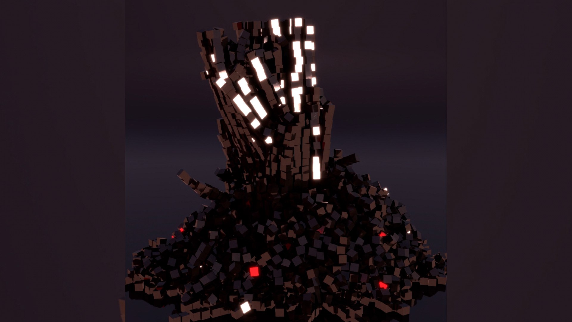 3D Falling Cubes - TurboSquid 2001705