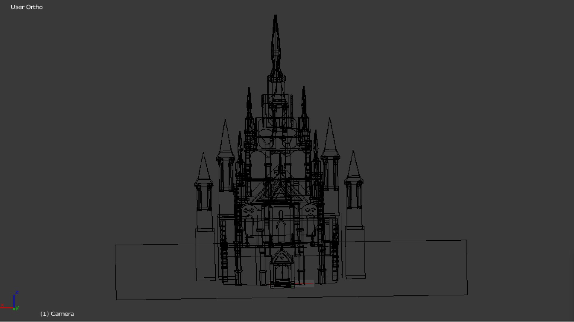 Castelo 3D Model - TurboSquid 1907848