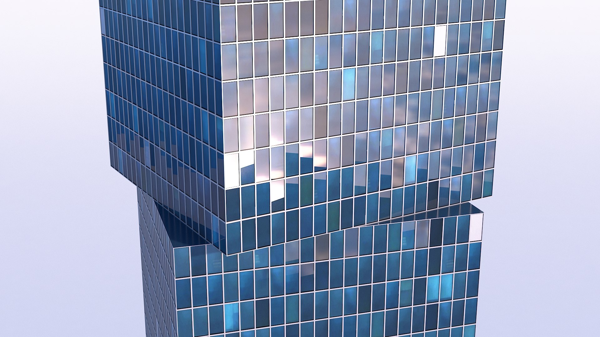 3D skyscraper building 08 model - TurboSquid 1520852