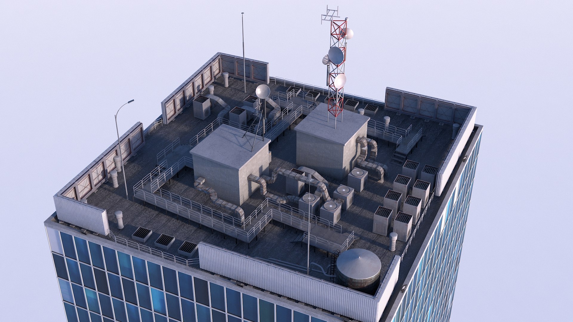 3D skyscraper building 08 model - TurboSquid 1520852