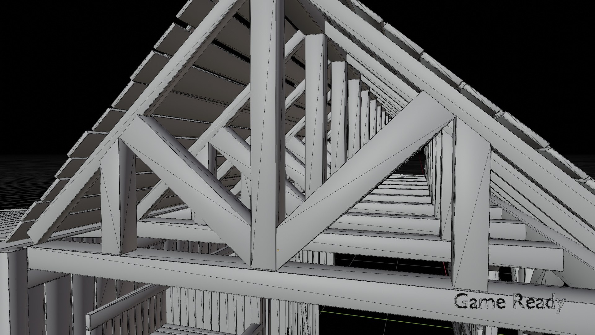 Old Wooden Medieval Shed Building 2 3D model - TurboSquid 2103833