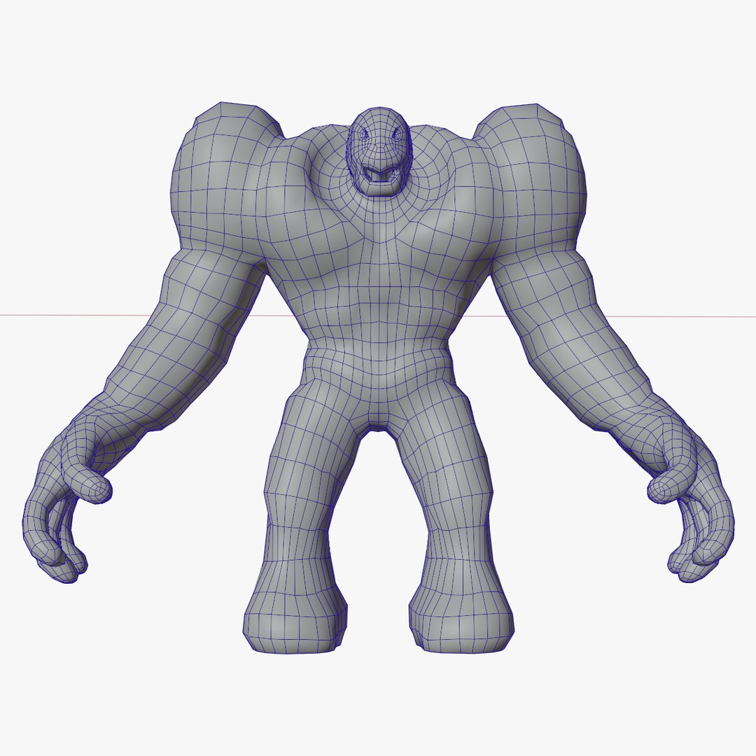 3D LavaMonster Model - TurboSquid 2216531