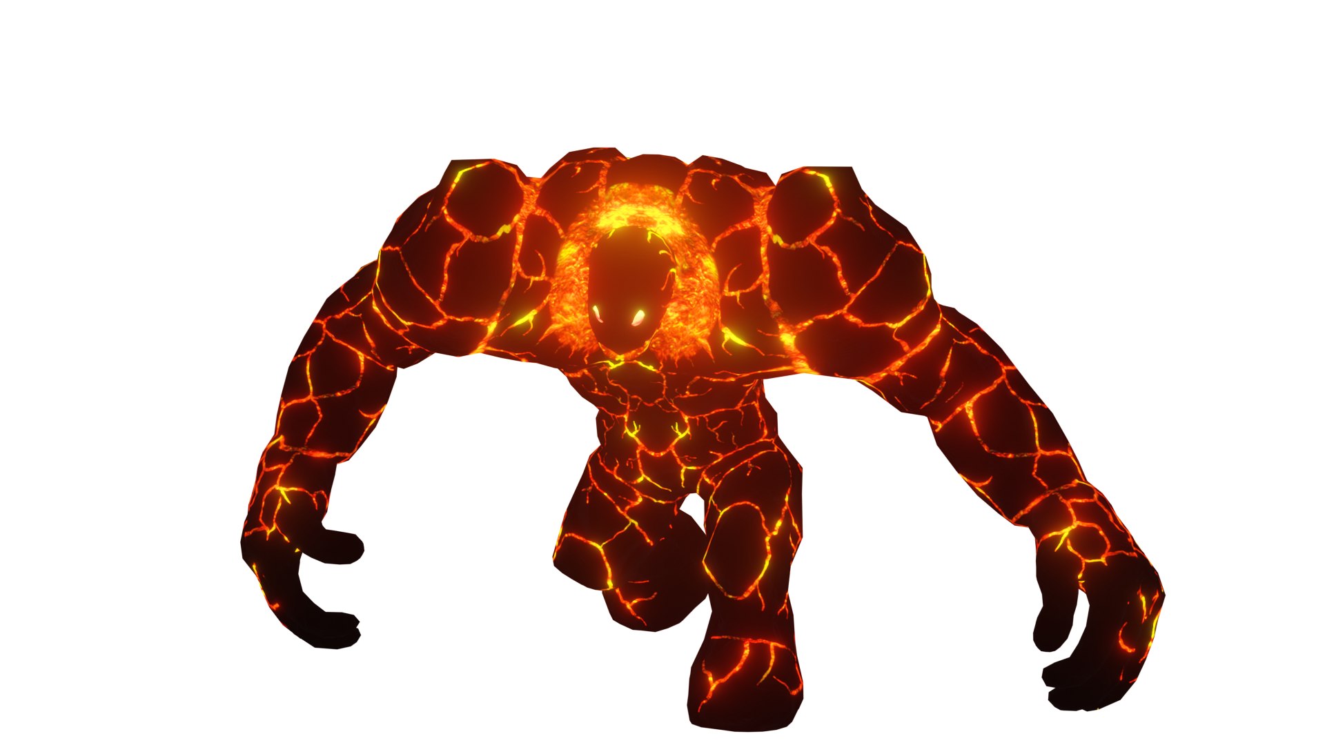 3D LavaMonster Model - TurboSquid 2216531