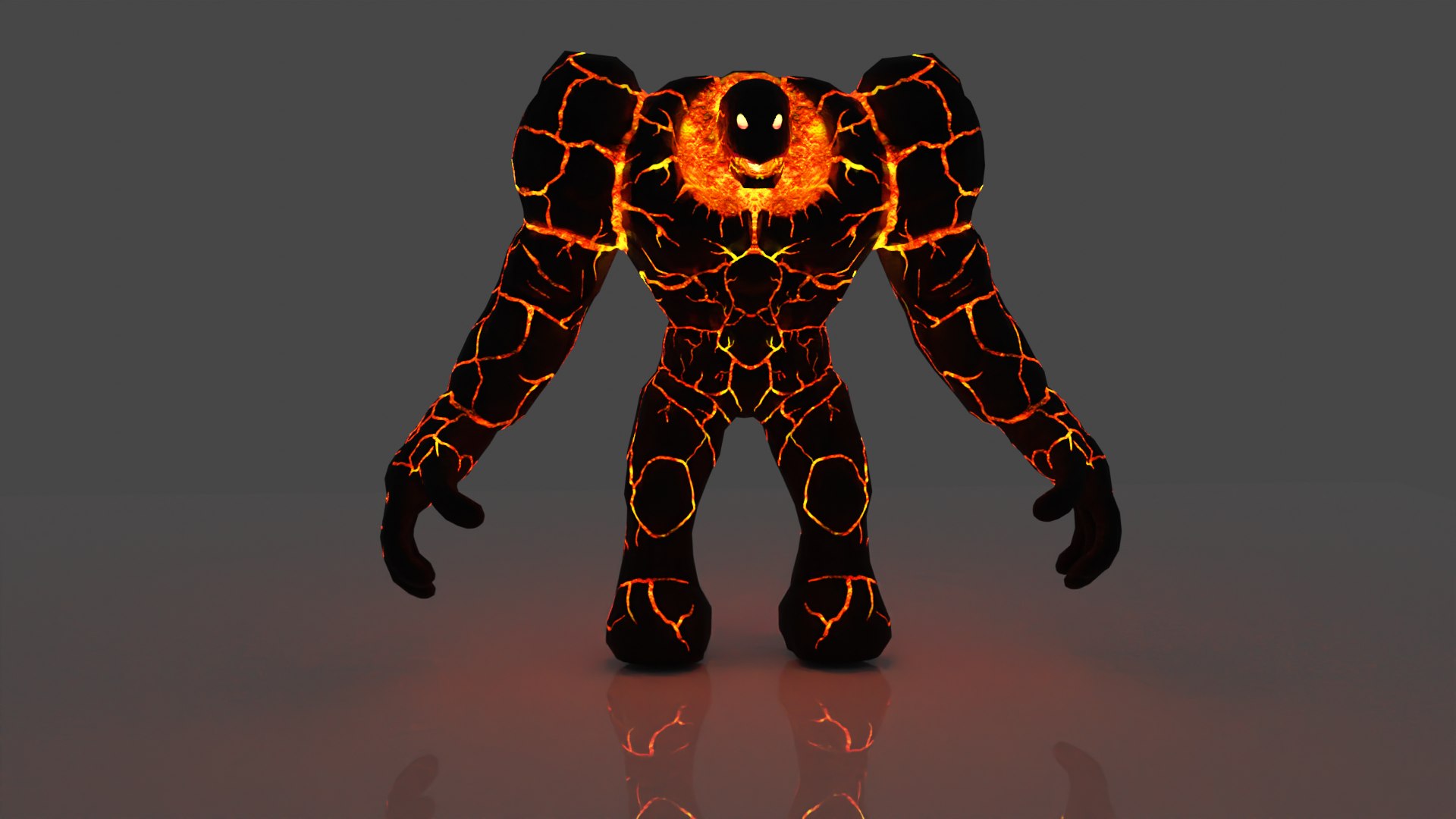 3D LavaMonster Model - TurboSquid 2216531