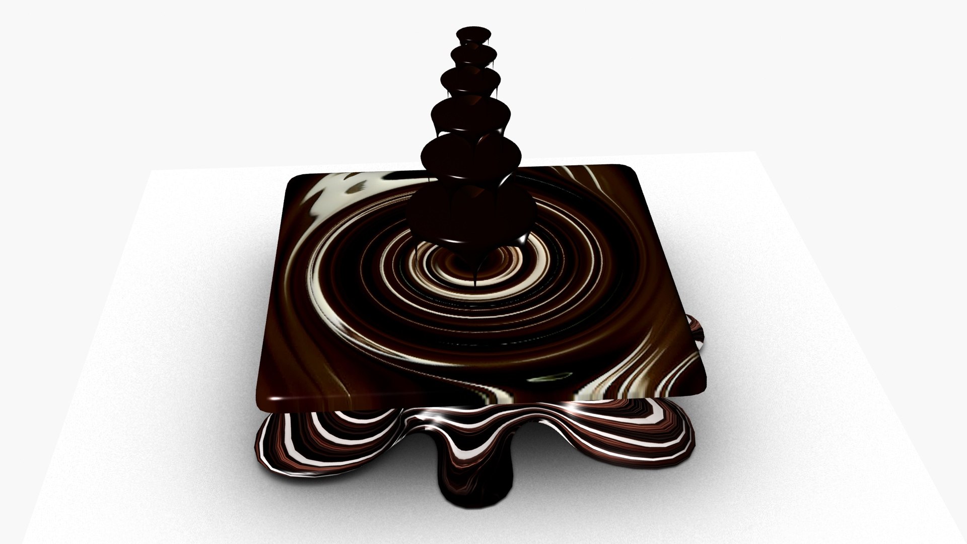 3D Model Chocolate Table - TurboSquid 2169867