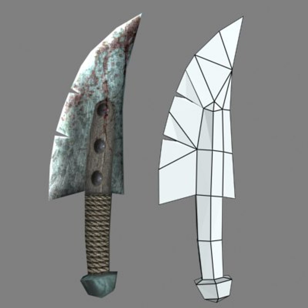 Butcher Knife 3d 3ds