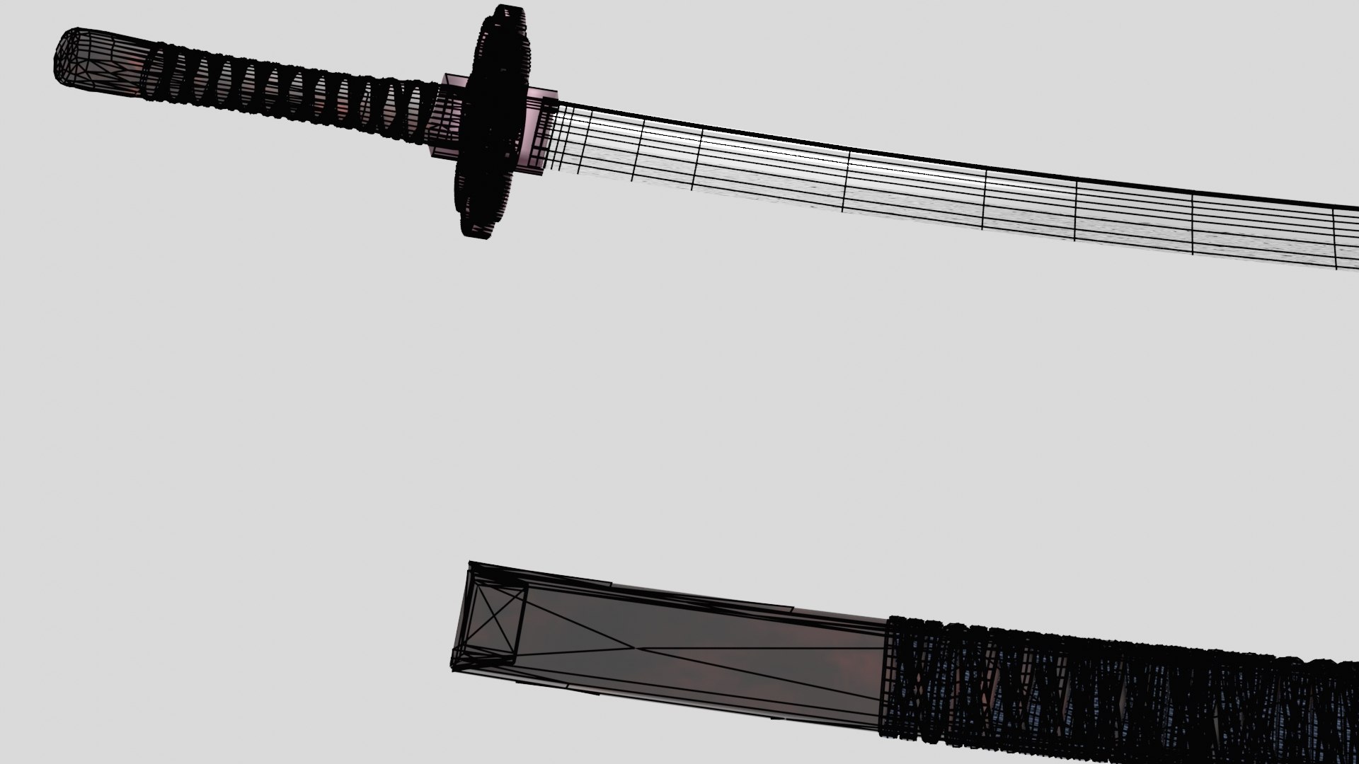 Katana 3D Model - TurboSquid 2348407
