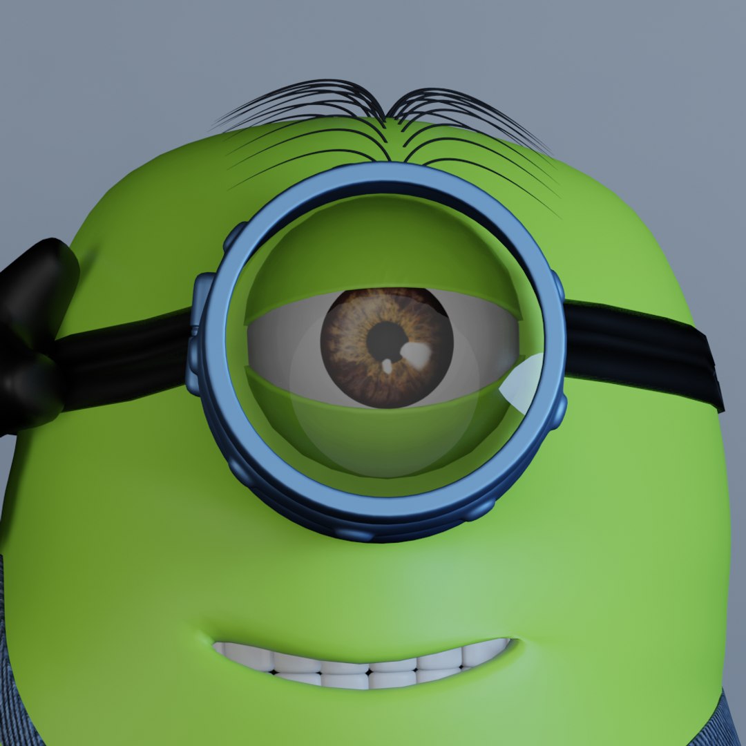 Stuart-minions Blender 3D - TurboSquid 1701696