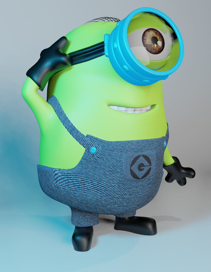 Stuart-minions blender 3D - TurboSquid 1701696