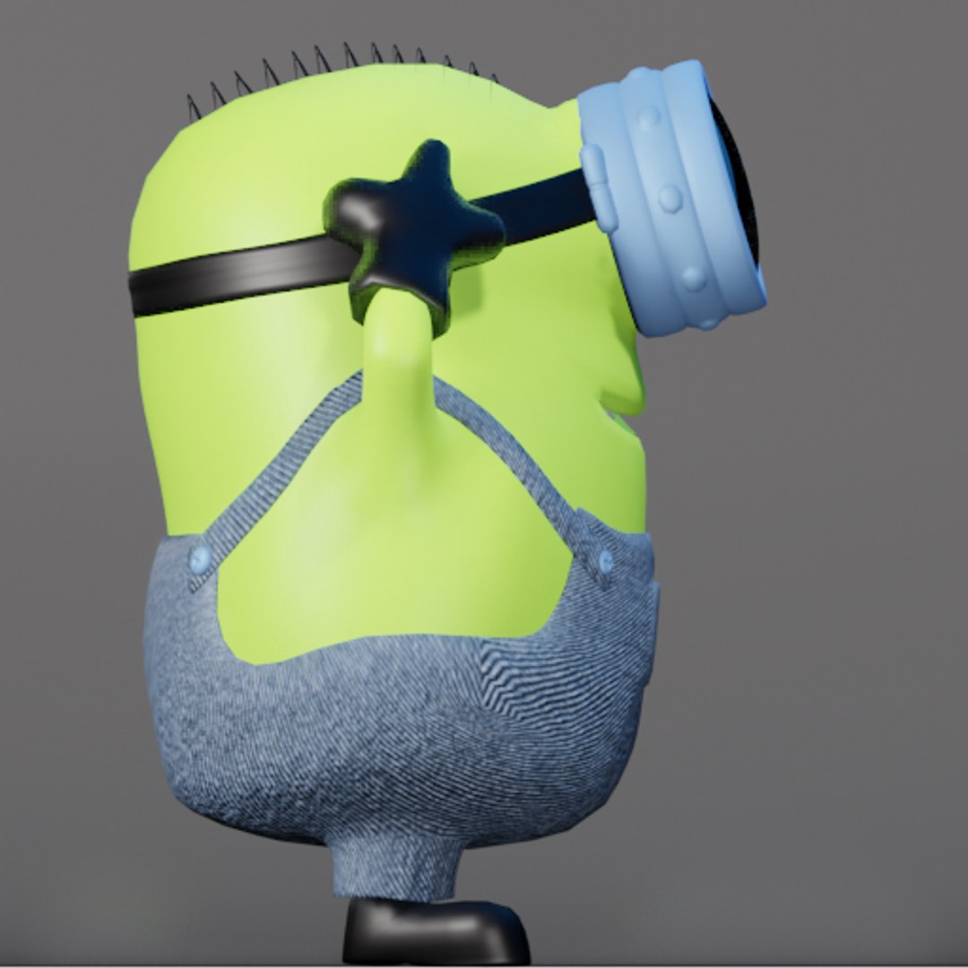 Stuart-minions Blender 3D - TurboSquid 1701696
