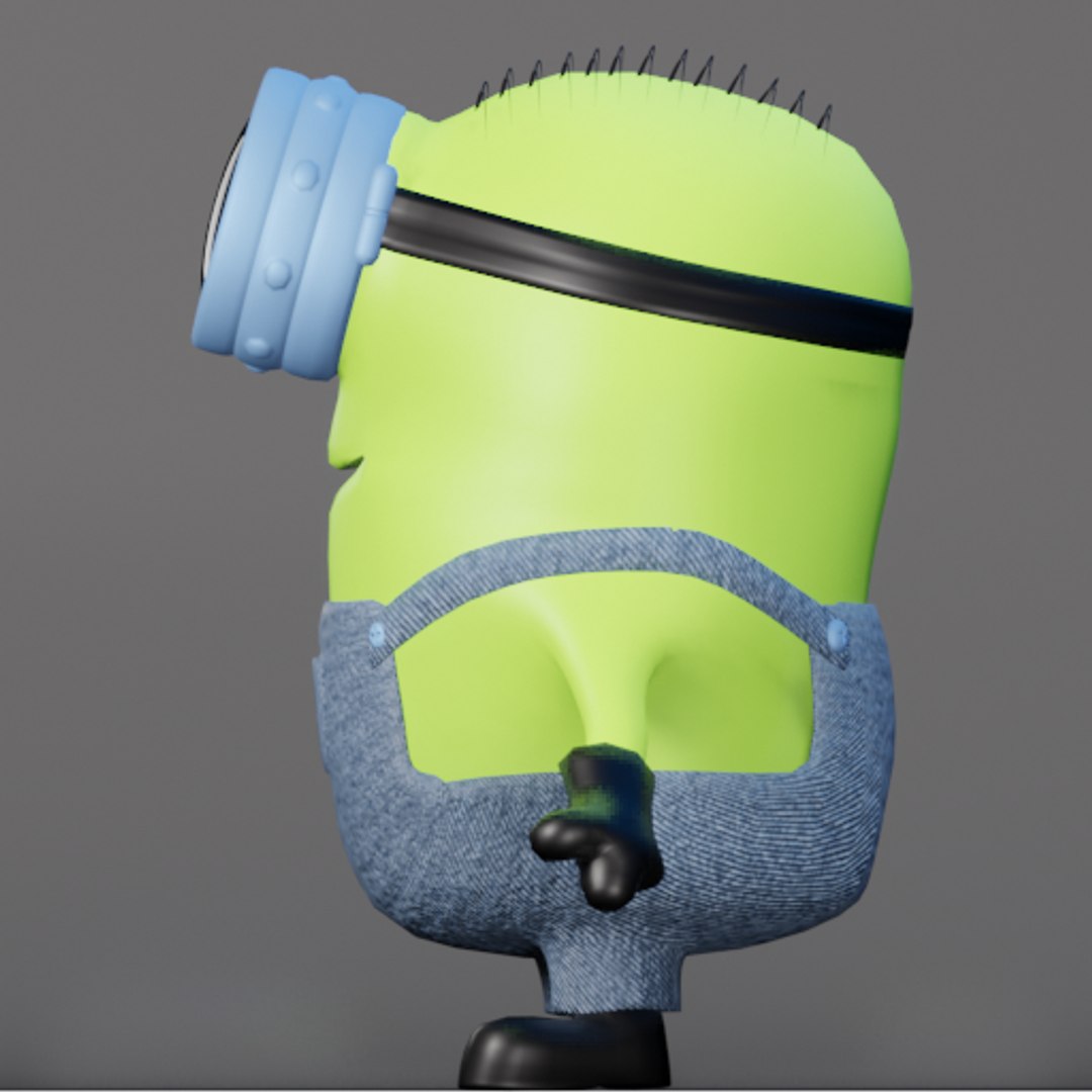 Stuart-minions Blender 3D - TurboSquid 1701696