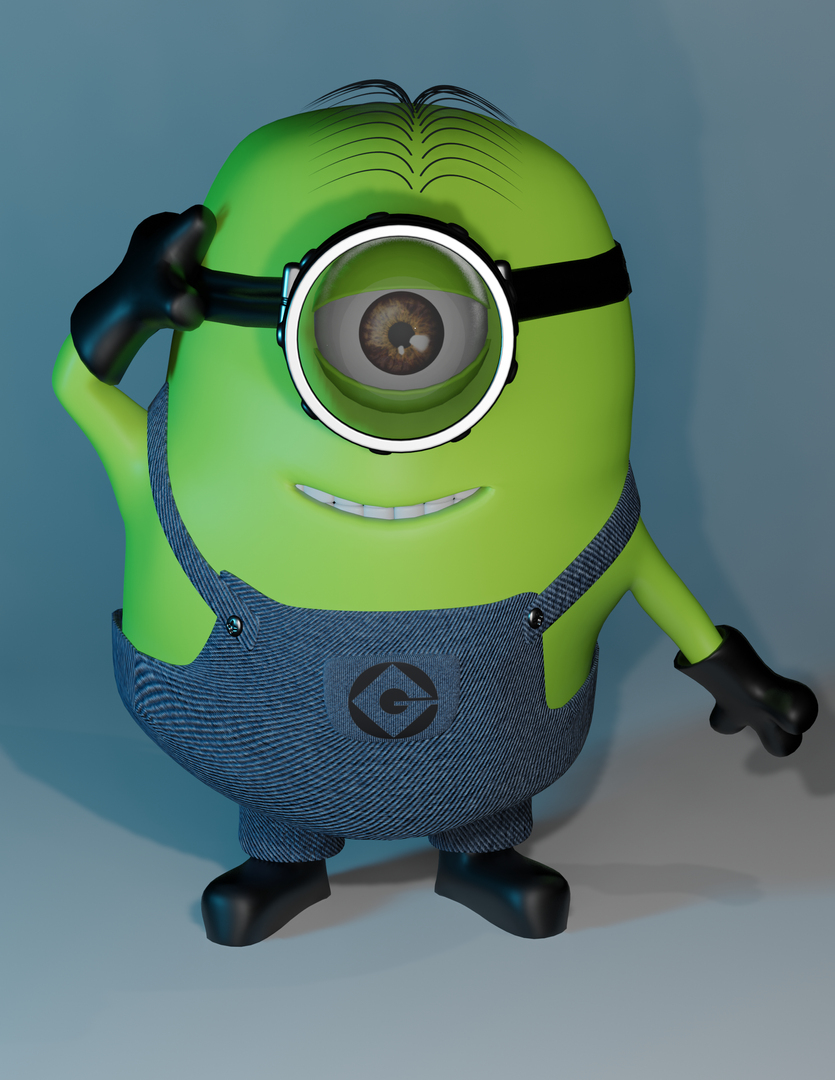 Stuart-minions blender 3D - TurboSquid 1701696