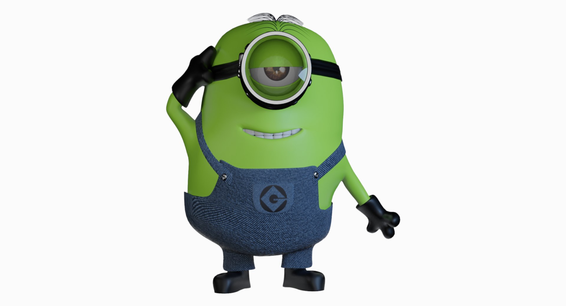 Stuart-minions Blender 3D - TurboSquid 1701696