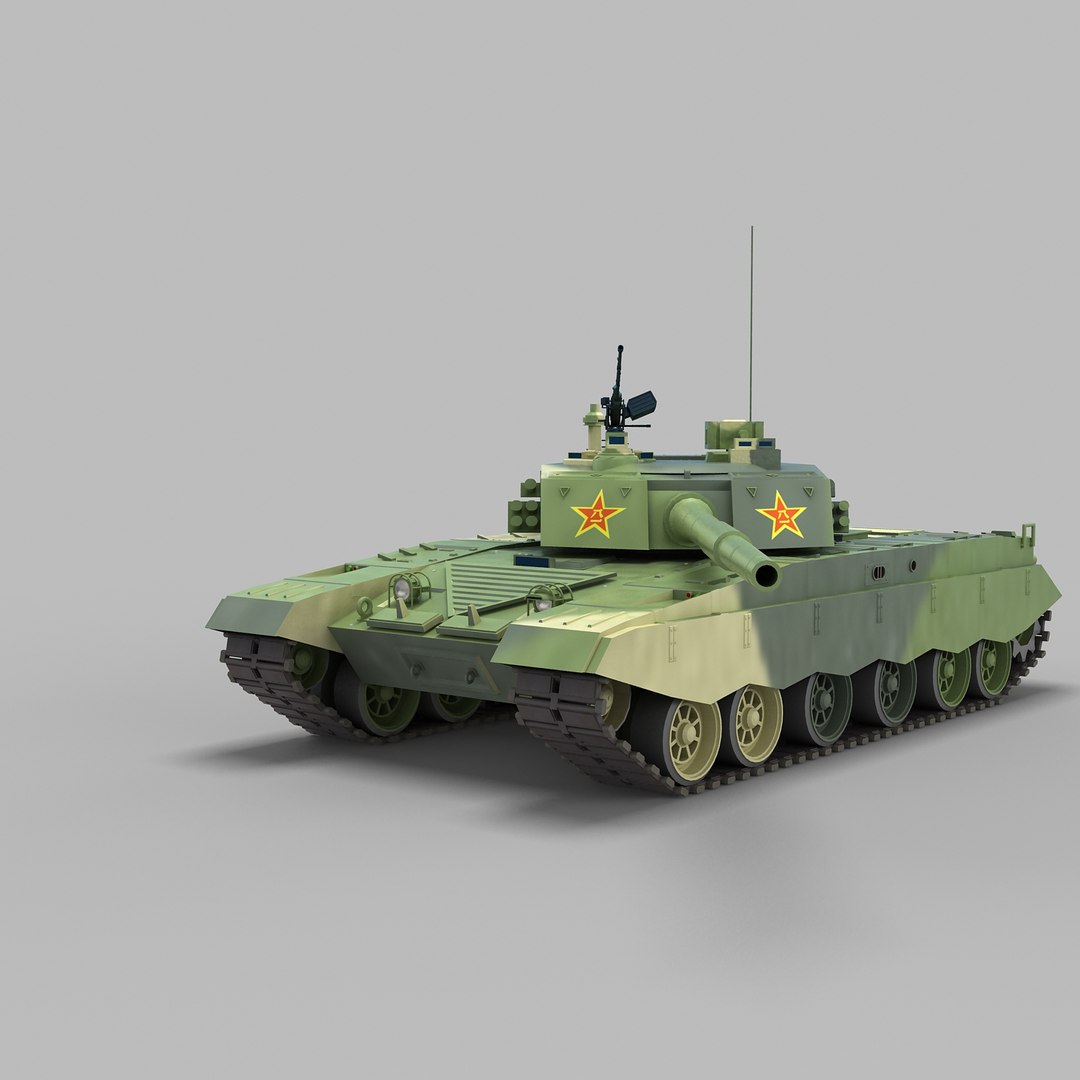 Chinese Type 98 3D Model - TurboSquid 1246841