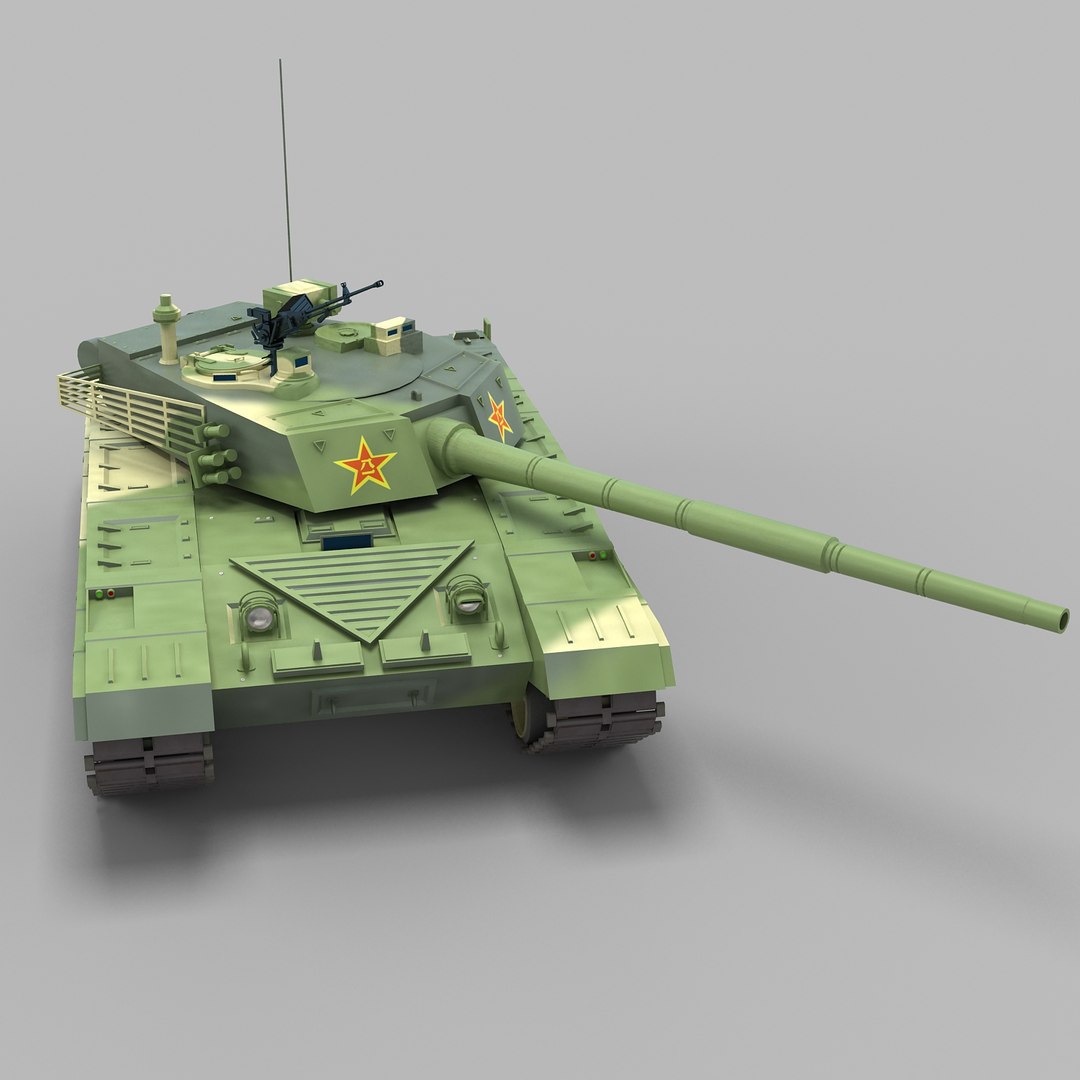 Chinese Type 98 3D Model - TurboSquid 1246841