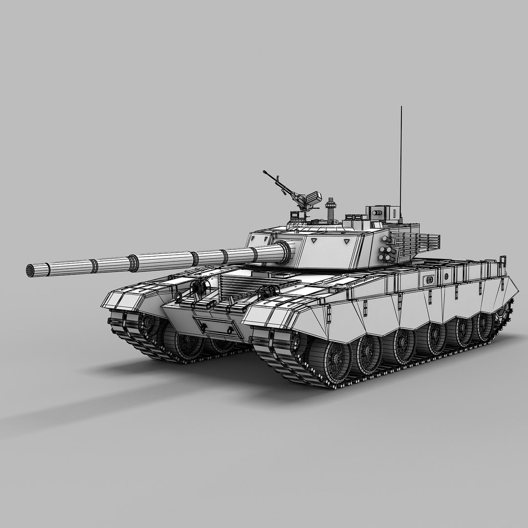 Chinese Type 98 3D Model - TurboSquid 1246841