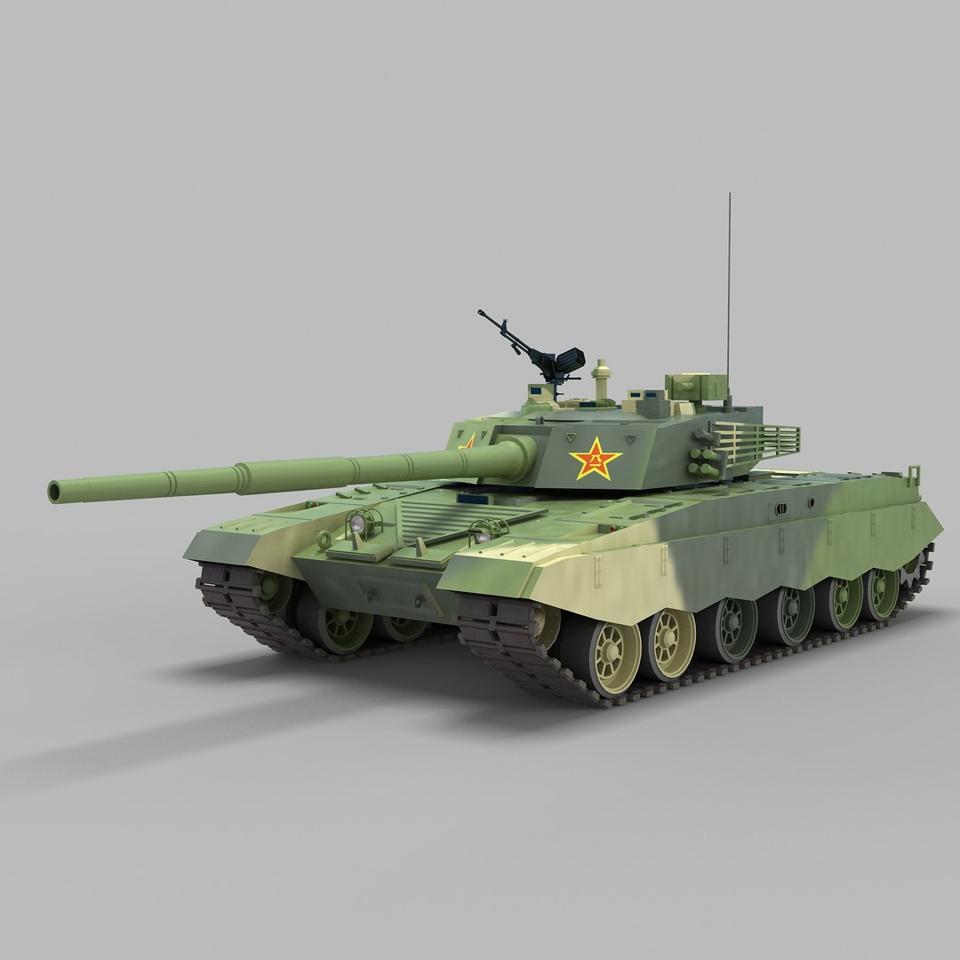 Chinese Type 98 3D Model - TurboSquid 1246841