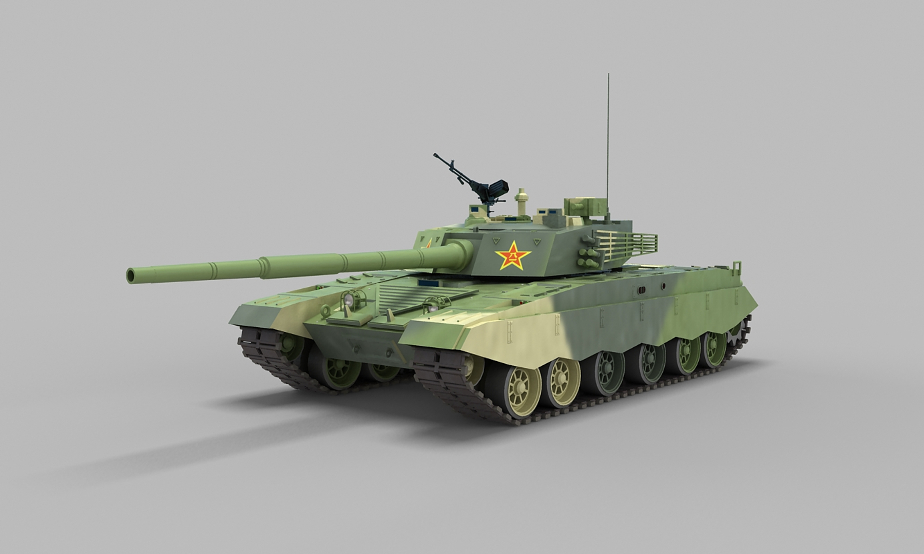 Chinese Type 98 3D Model - TurboSquid 1246841