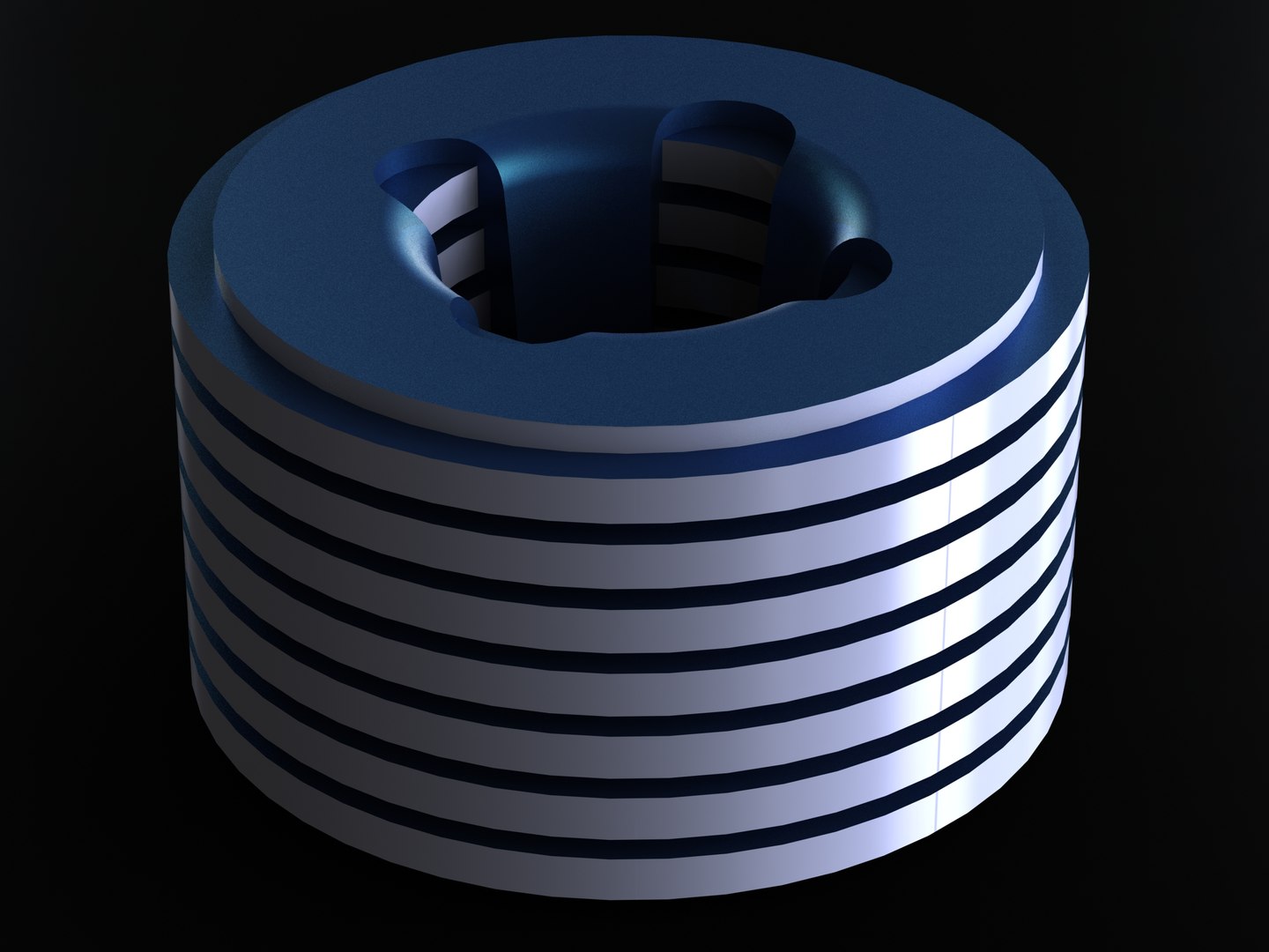 3D Aluminium Engine Heat Sink for RC Cars - TurboSquid 2177007