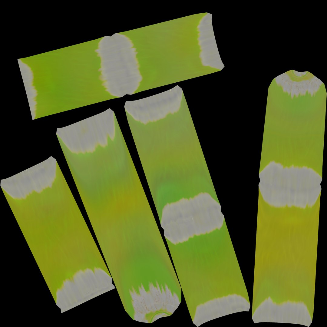 3d bamboo fight staff bo