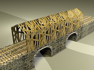 Covered Bridge 3D Models for Download | TurboSquid