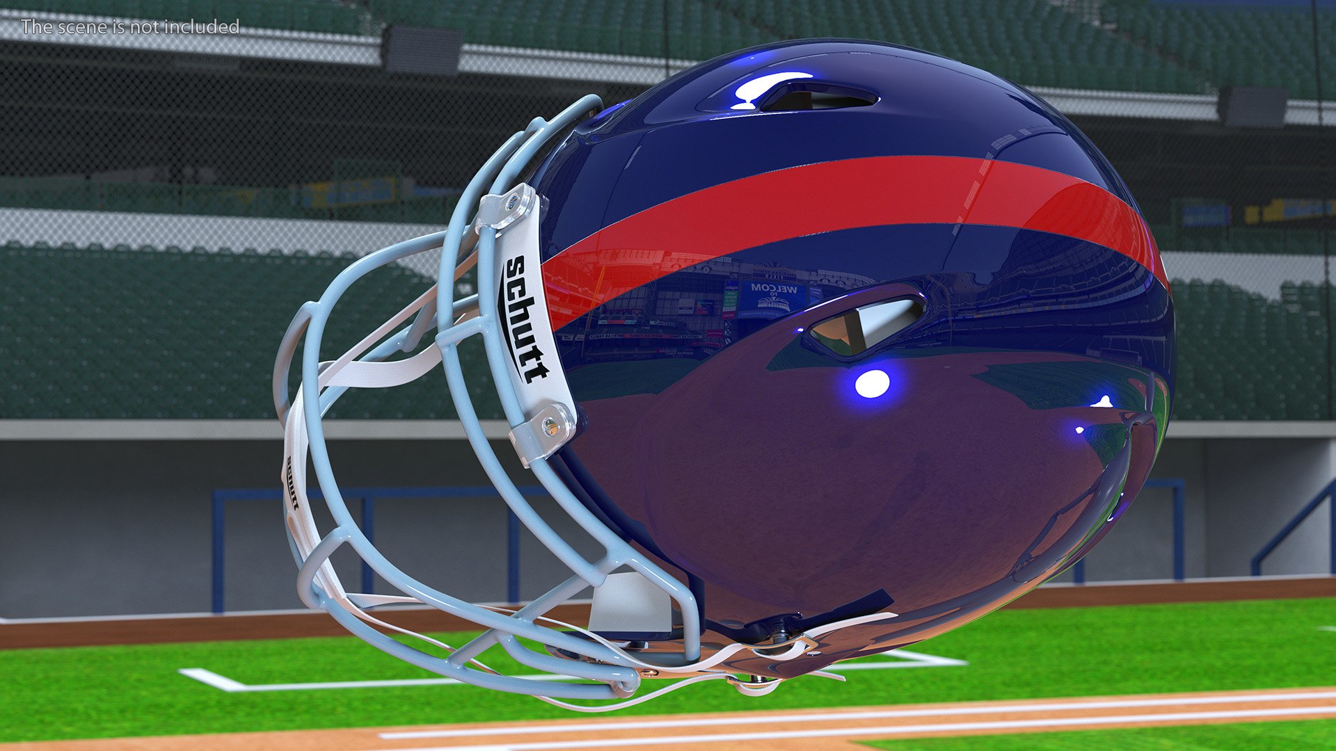 Schutt Football Helmet Model - TurboSquid 2197453