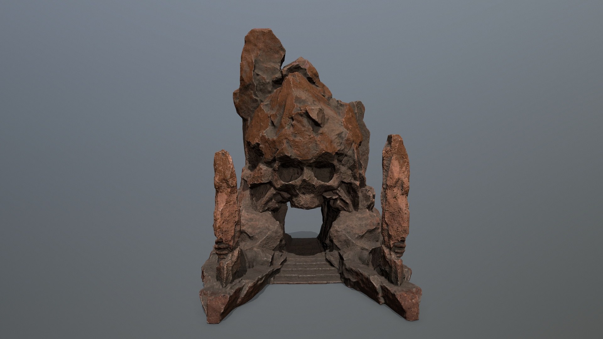 3D Skull Gate - TurboSquid 2150453