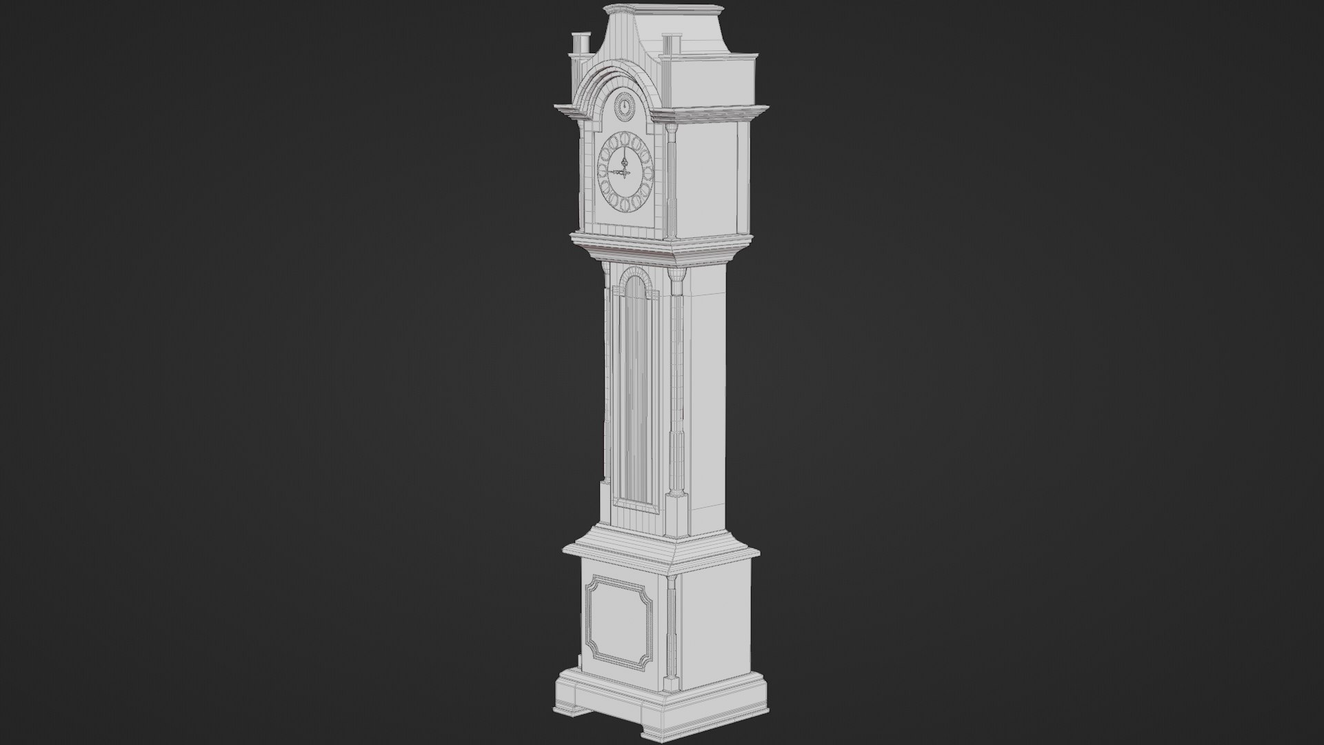 3D Grandfather Clock 3d Model Model - TurboSquid 2101061