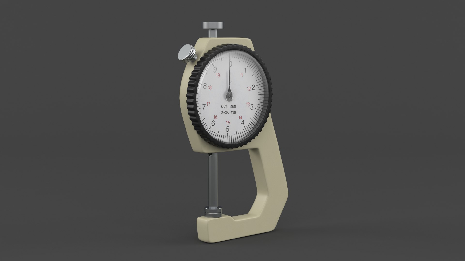 Thickness Gauge Measure Tester 3D Model - TurboSquid 2378699