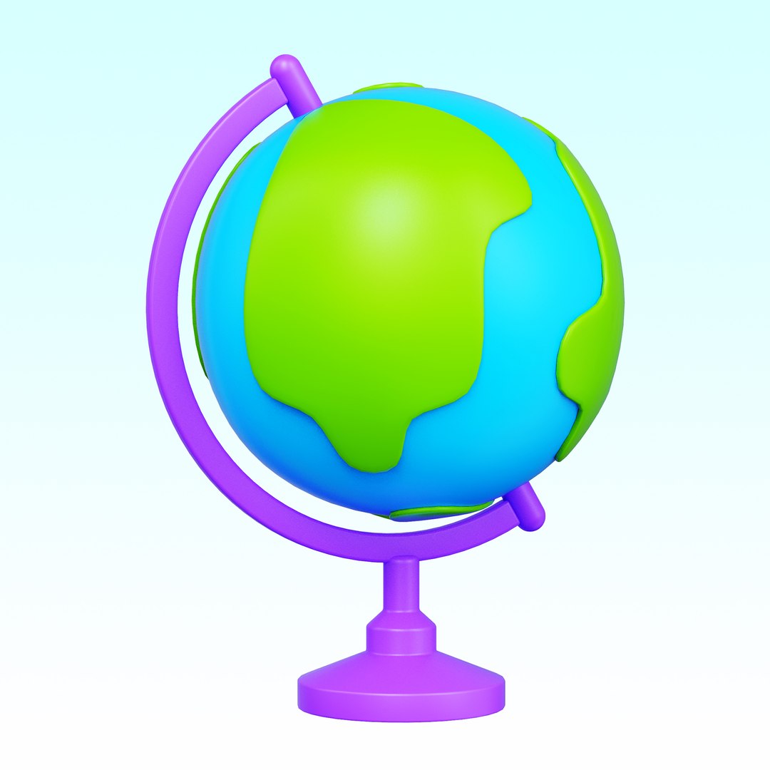 3D Cartoon School Objects - TurboSquid 1866944