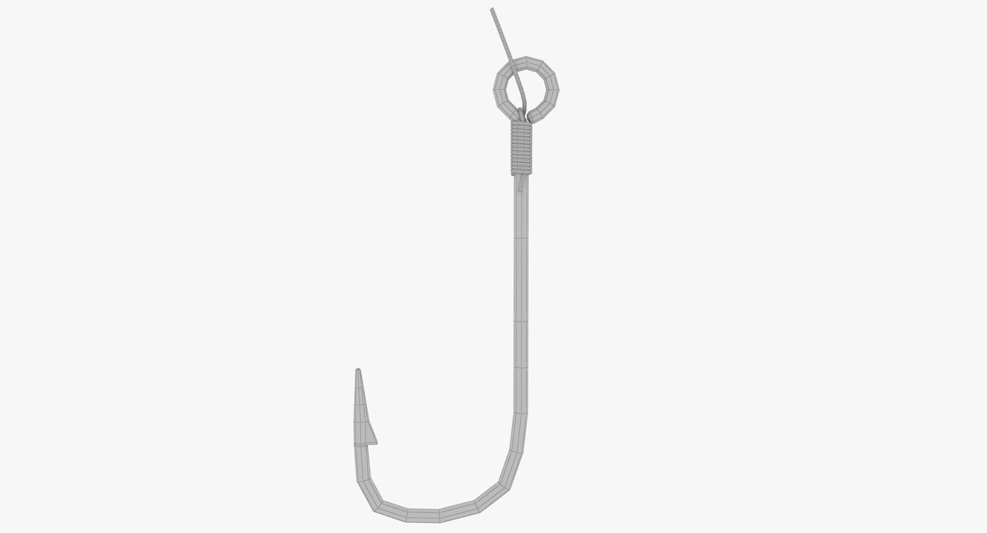 3D Model Fishing Hook - TurboSquid 1427555