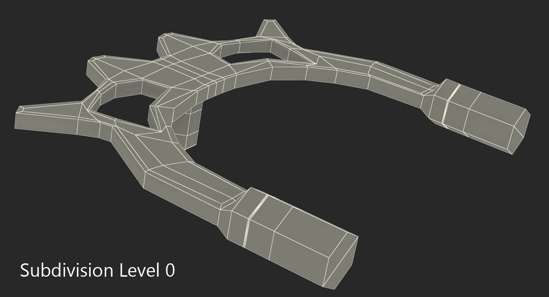 3D Cue Rest Brass Head Model - TurboSquid 1208152