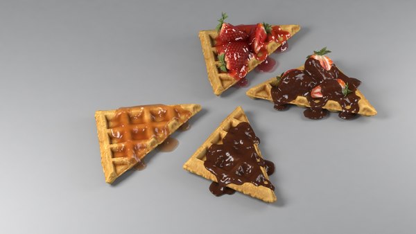 3d model waffle
