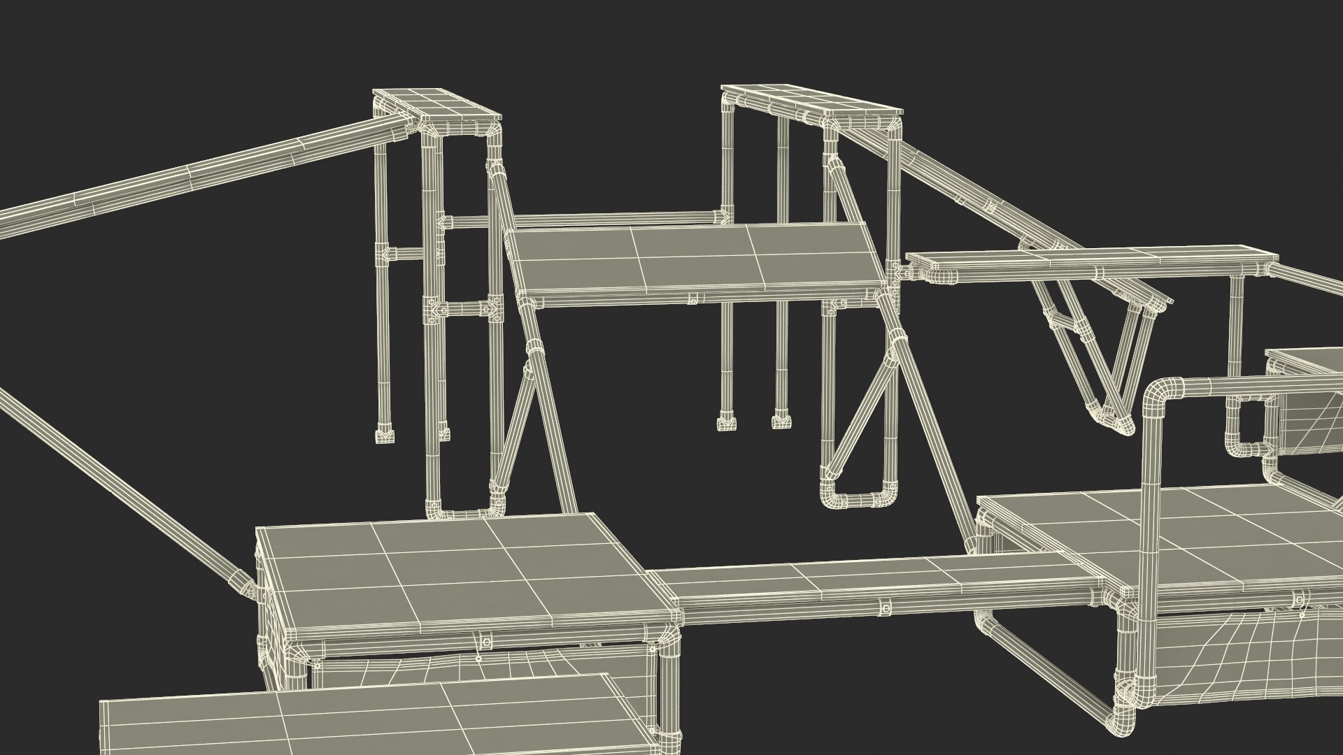 Parkour Obstacle Course 3D Model - TurboSquid 2371691