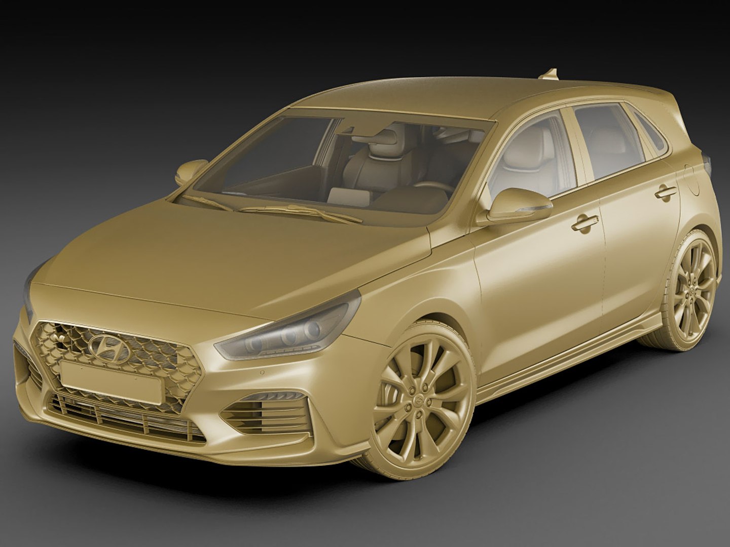 Hyundai I30 N 3D Model - TurboSquid 1241485