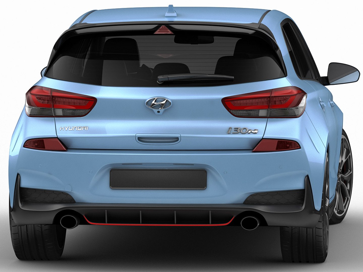 Hyundai I30 N 3D Model - TurboSquid 1241485