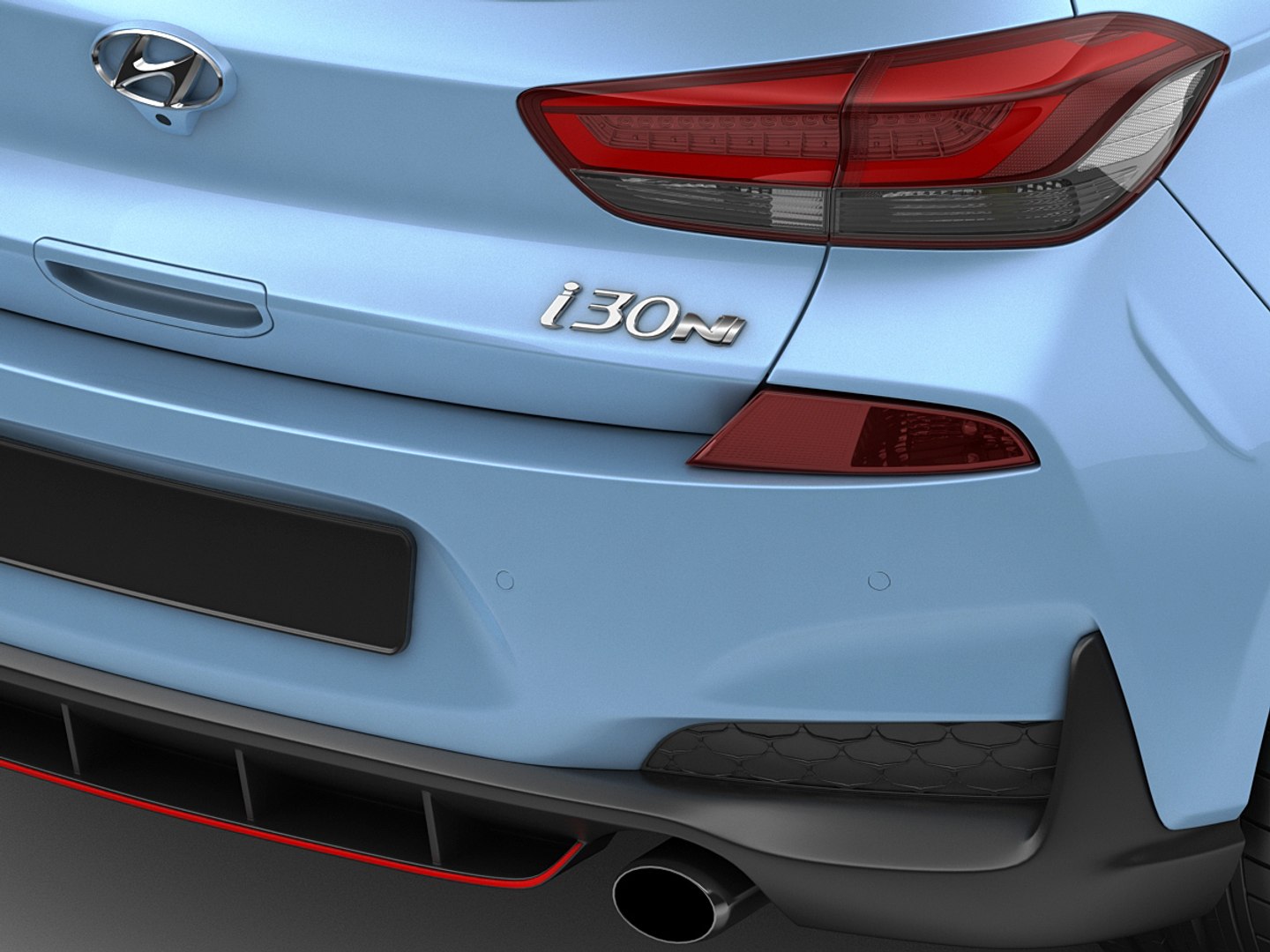 Hyundai I30 N 3D Model - TurboSquid 1241485