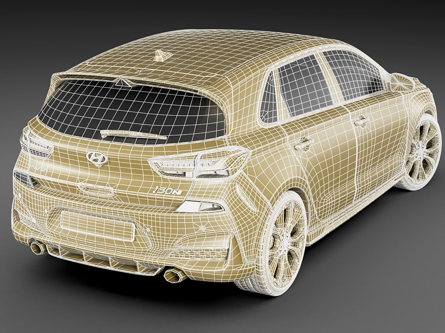 Hyundai I30 N 3D Model - TurboSquid 1241485