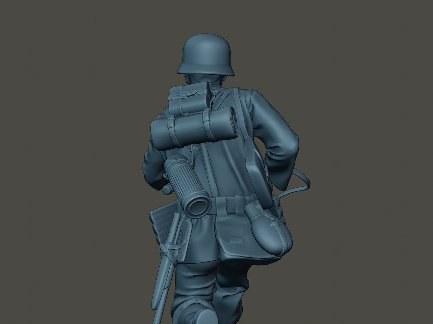 3D german soldier ww2 running - TurboSquid 1468497