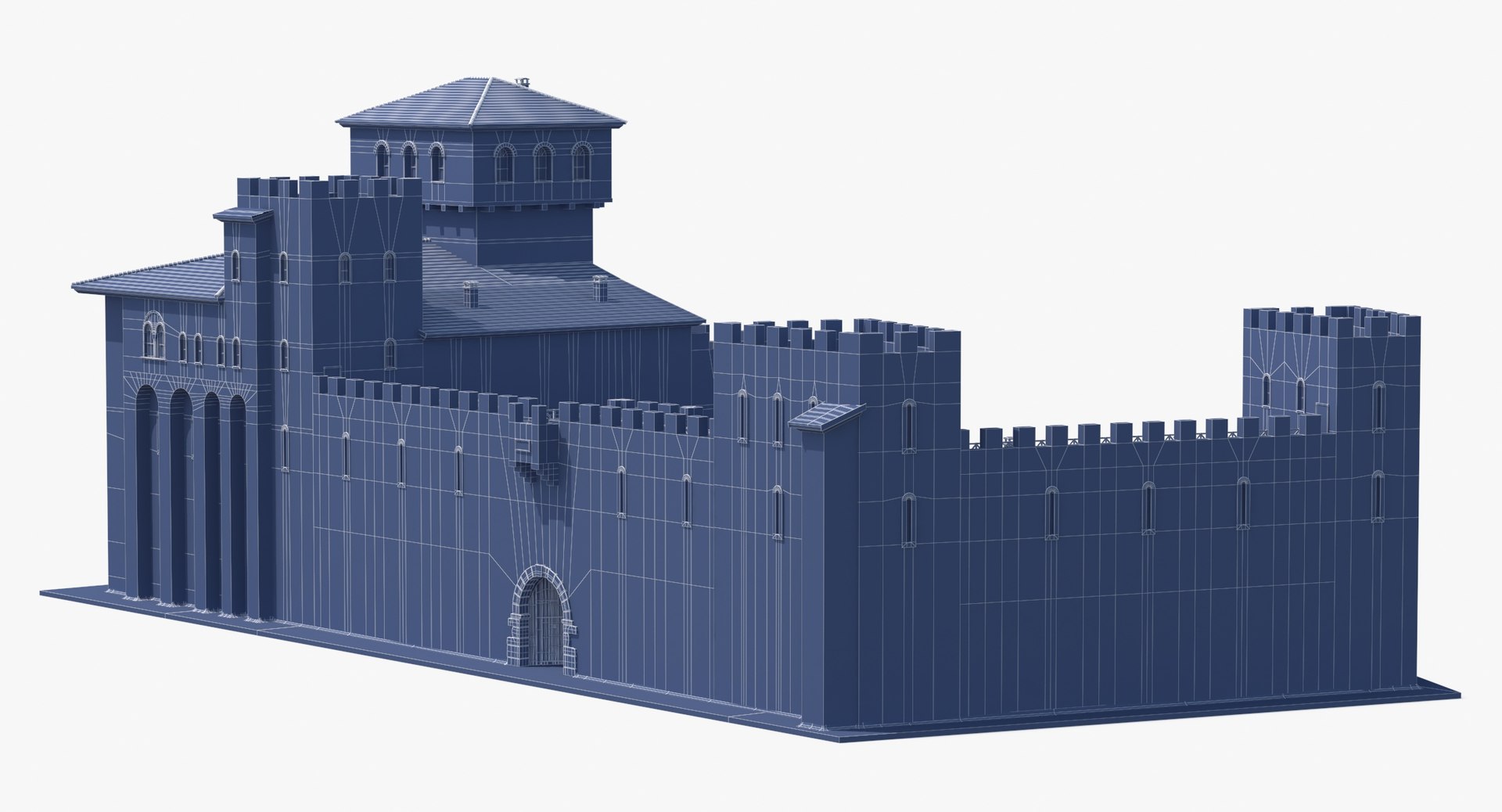 Medieval Stronghold 01 3D Model - TurboSquid 2096136