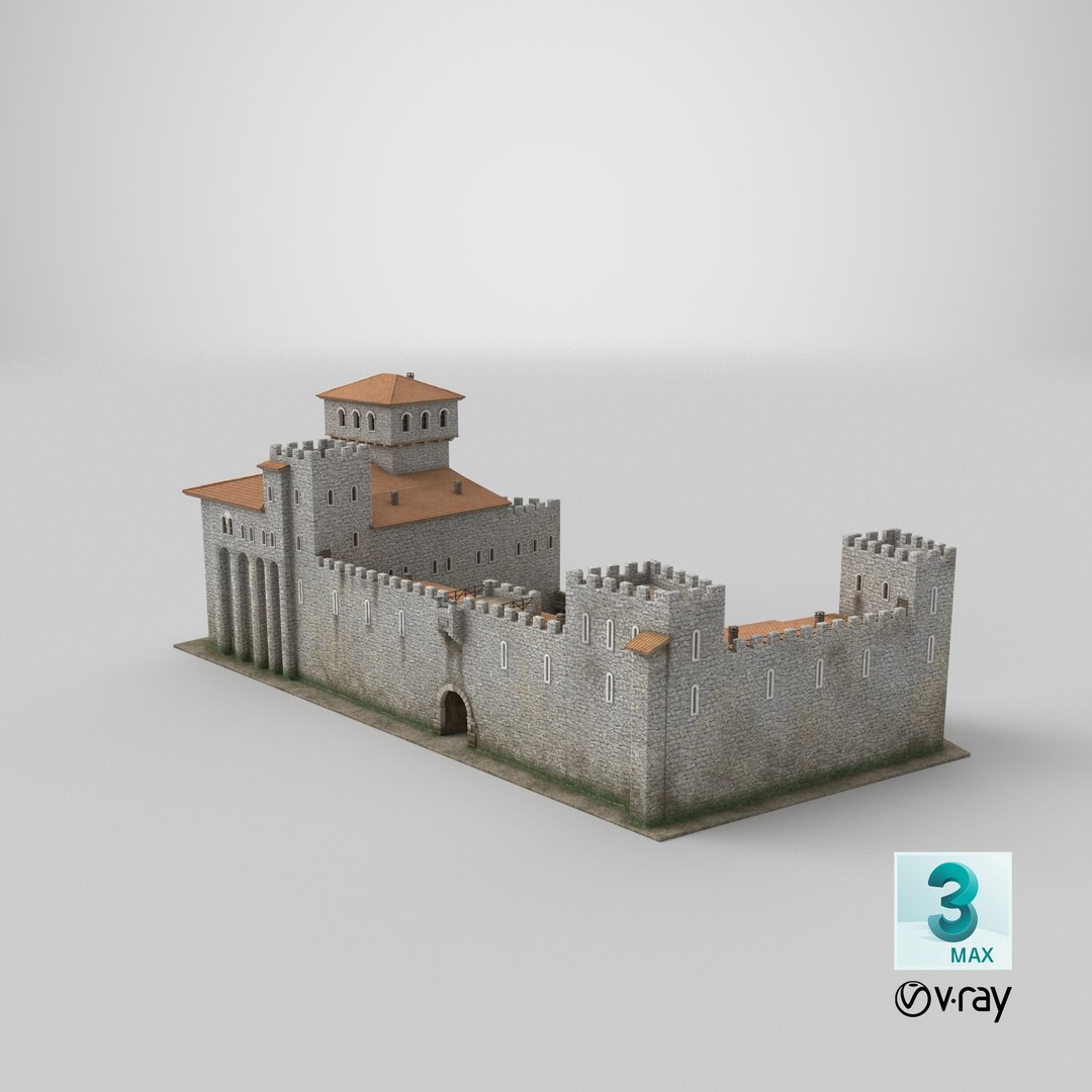 Medieval Stronghold 01 3D model - TurboSquid 2096136