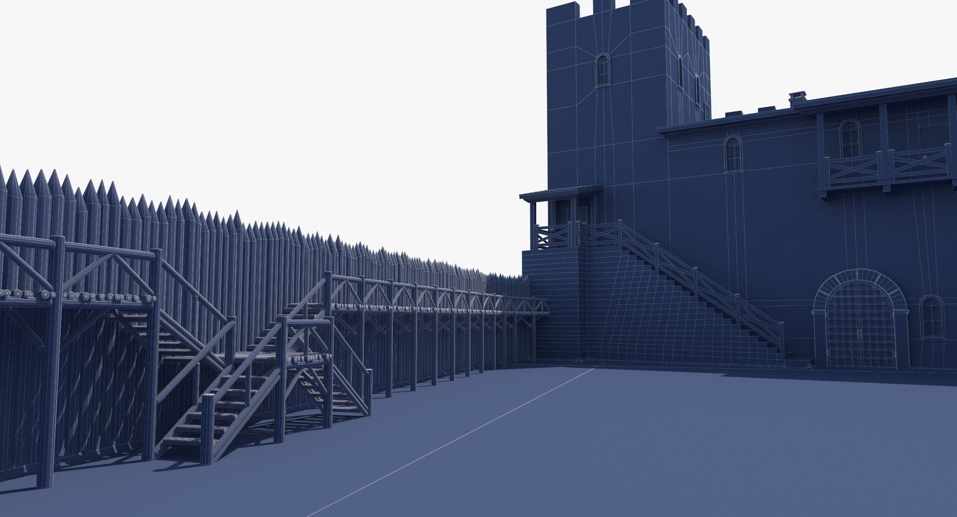 Medieval Stronghold 01 3D model - TurboSquid 2096136