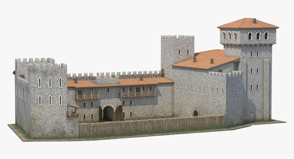 modelo 3d Fortaleza medieval 01 - TurboSquid 2096136