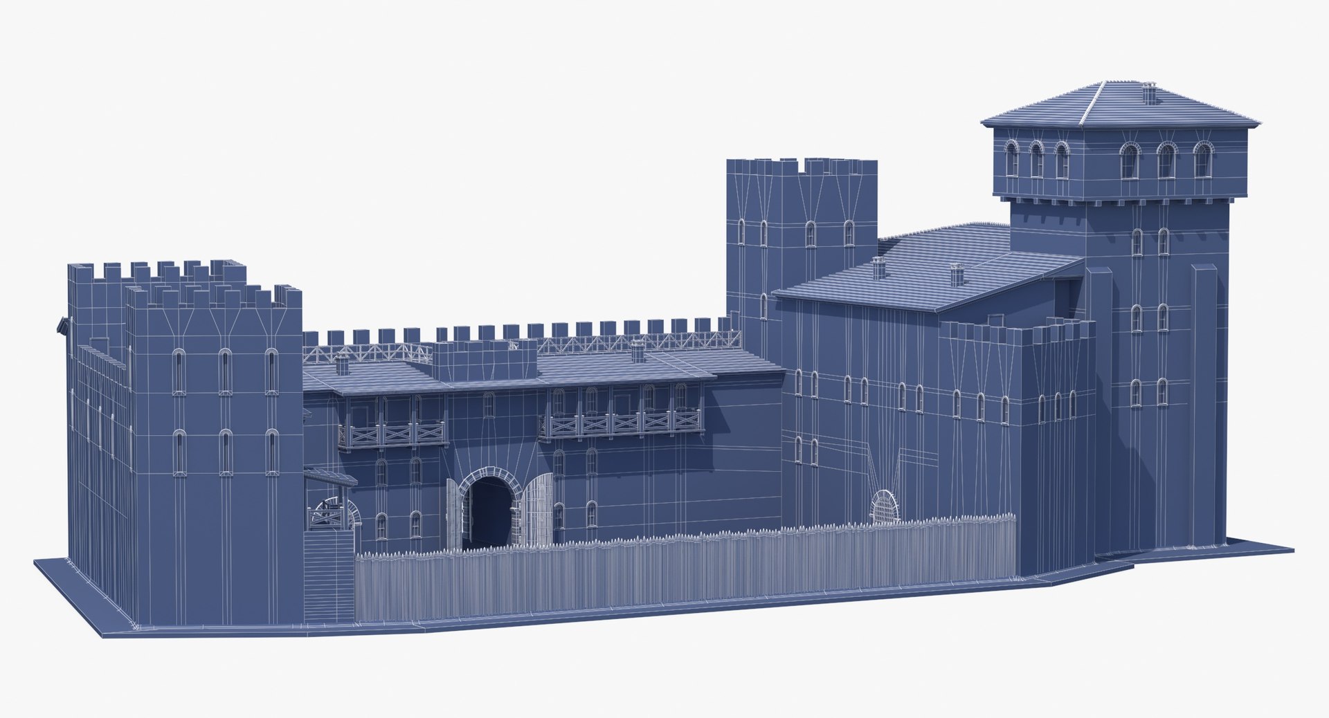 Castle 3D model - TurboSquid 2096136